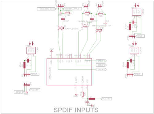 S/PDIF Receiver with the WM8805 | Dimdim's Blog